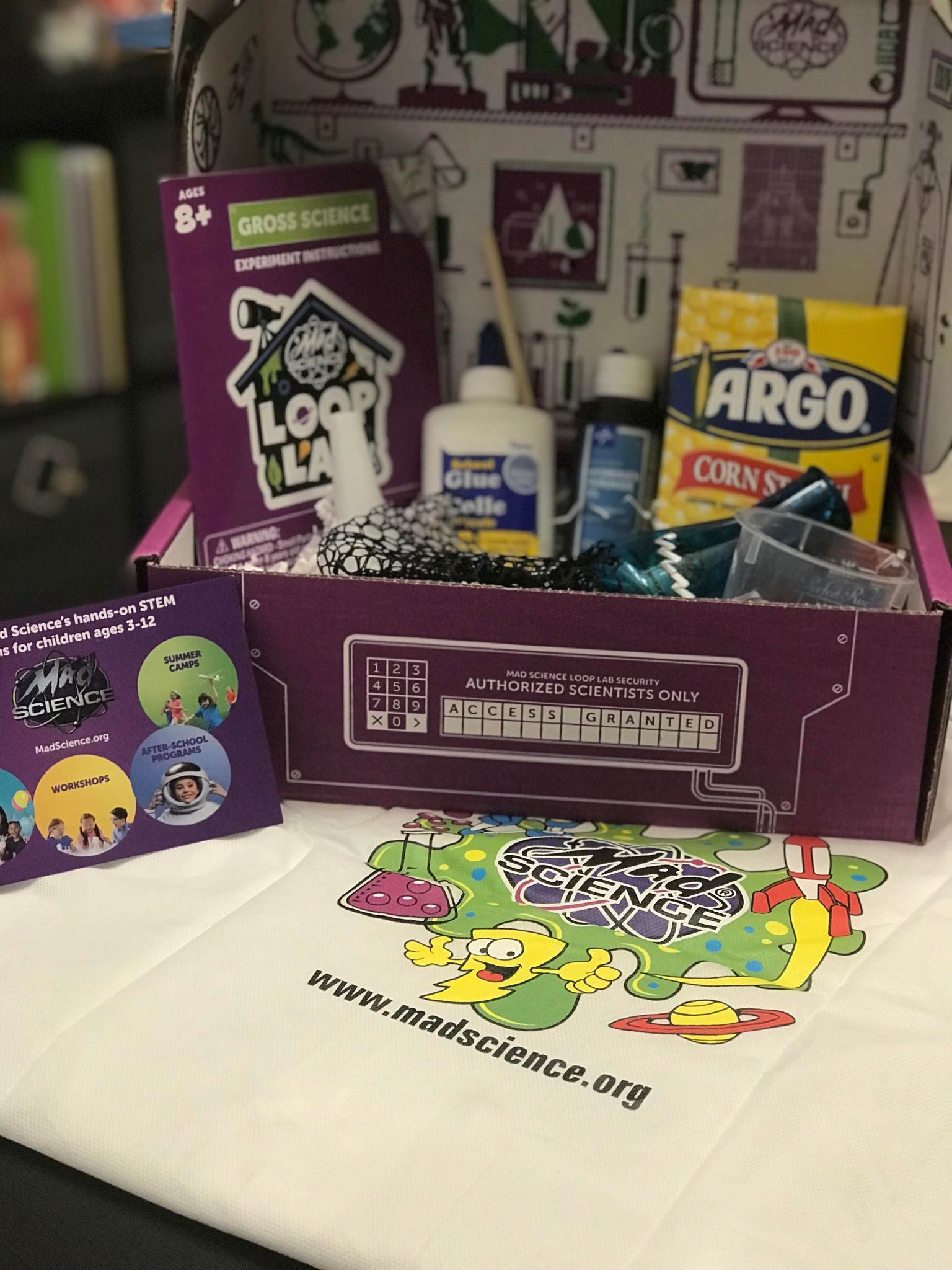 Mad Science Loop Lab: Gross Science Box Review! – Little Learner and Mom
