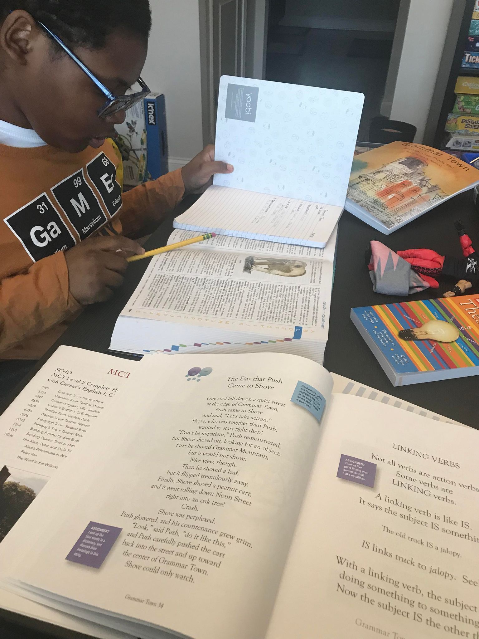 Michael Clay Thompson Language Arts: Level 2 Grammar Town Review ...