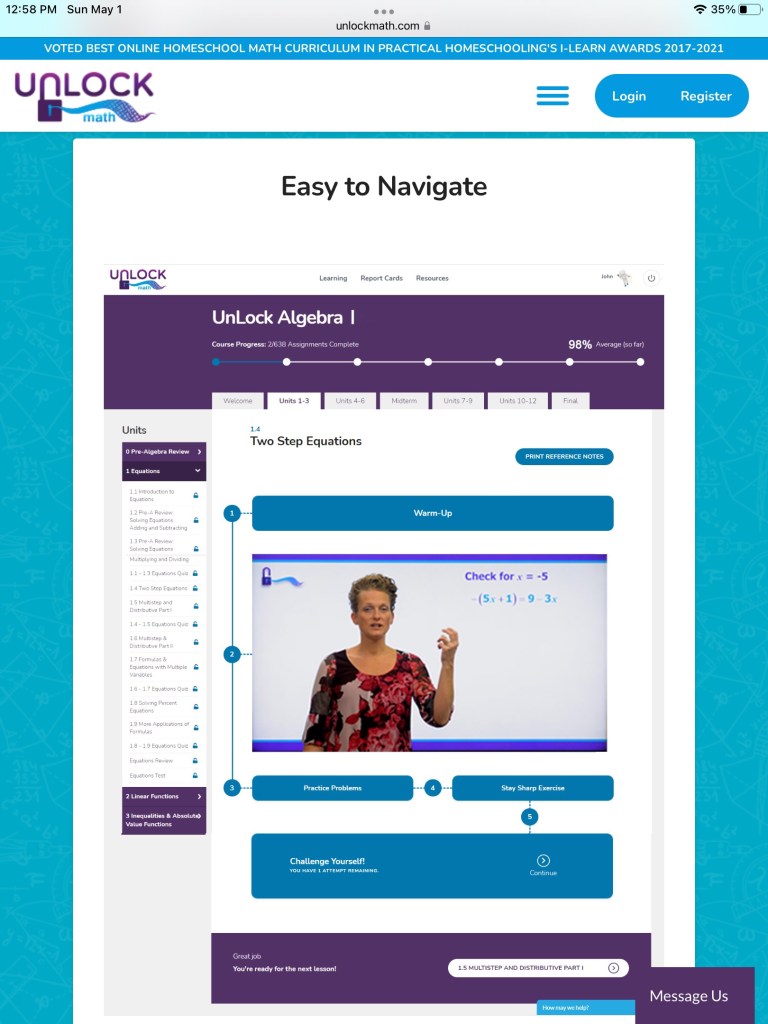 Unlock Math: Unlock Math Foundations Review! – Little Learner and Mom