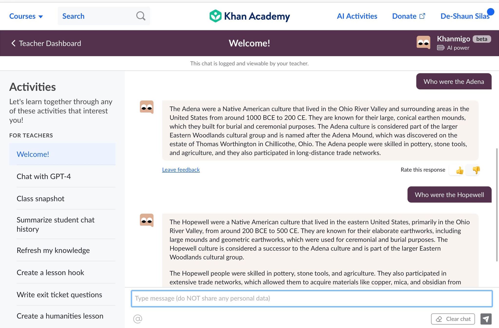 Khan Academy: Khanmigo First Look – Little Learner and Mom
