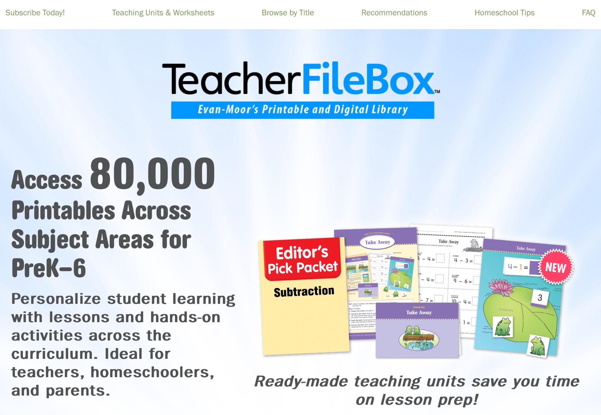 TeacherFile Box – Little Learner and Mom