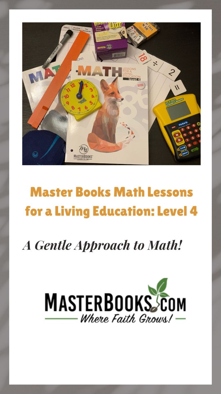 A Gentler Approach to Math: Master Books Math Lessons for a Living ...